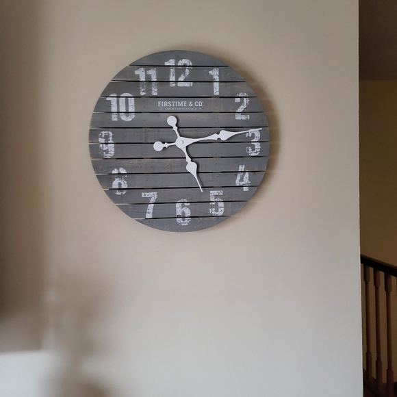 firsttime & co. | Wall Decor | Firsttime Co Wall Clock | Poshmark